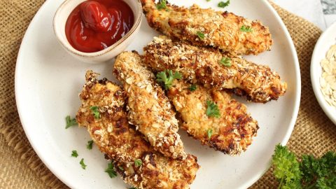 Baked Oatmeal Crusted Chicken Tenders - My Diabetes Care Community