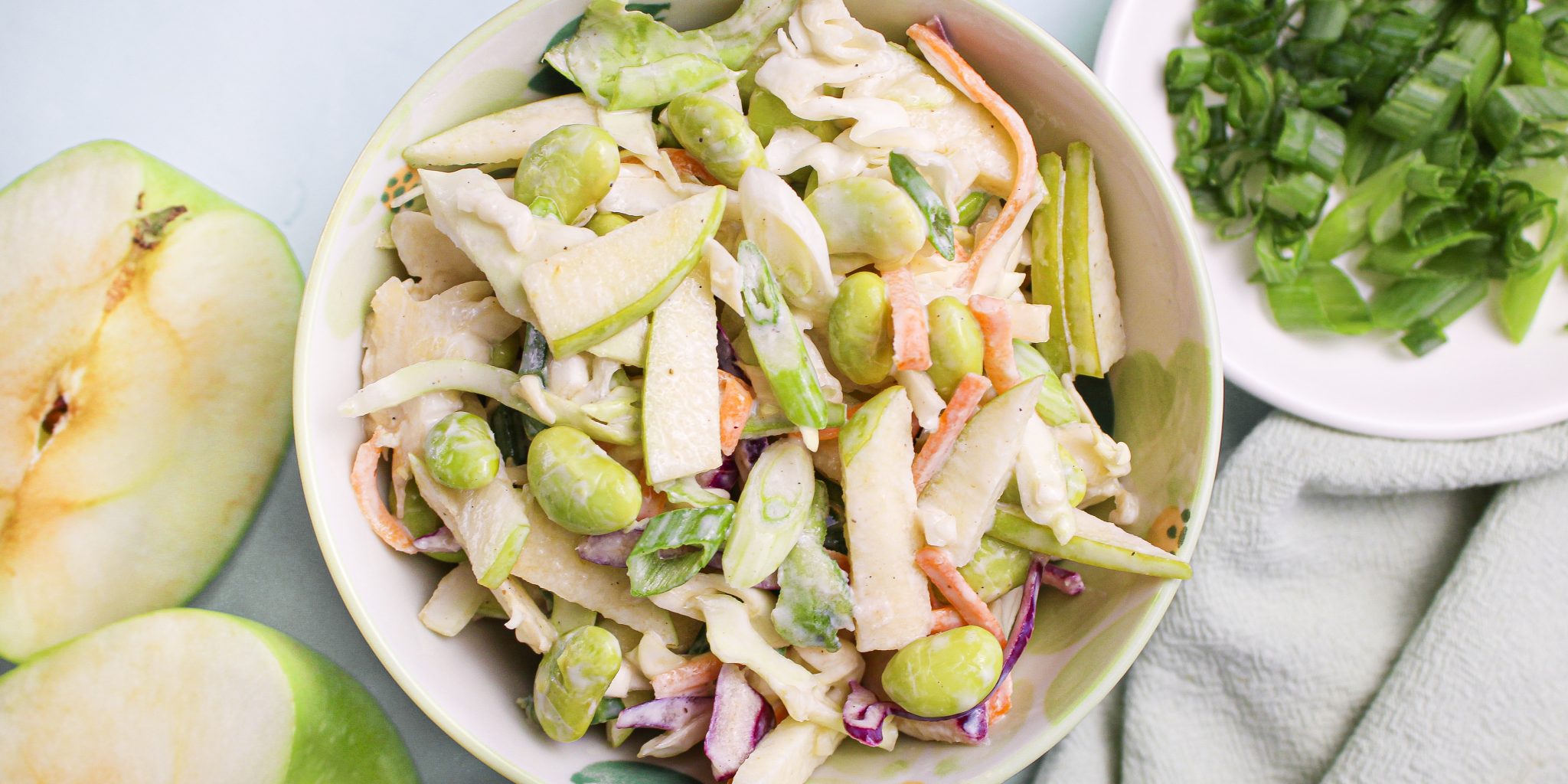 Apple Cabbage Slaw with Edamame - My Diabetes Care Community